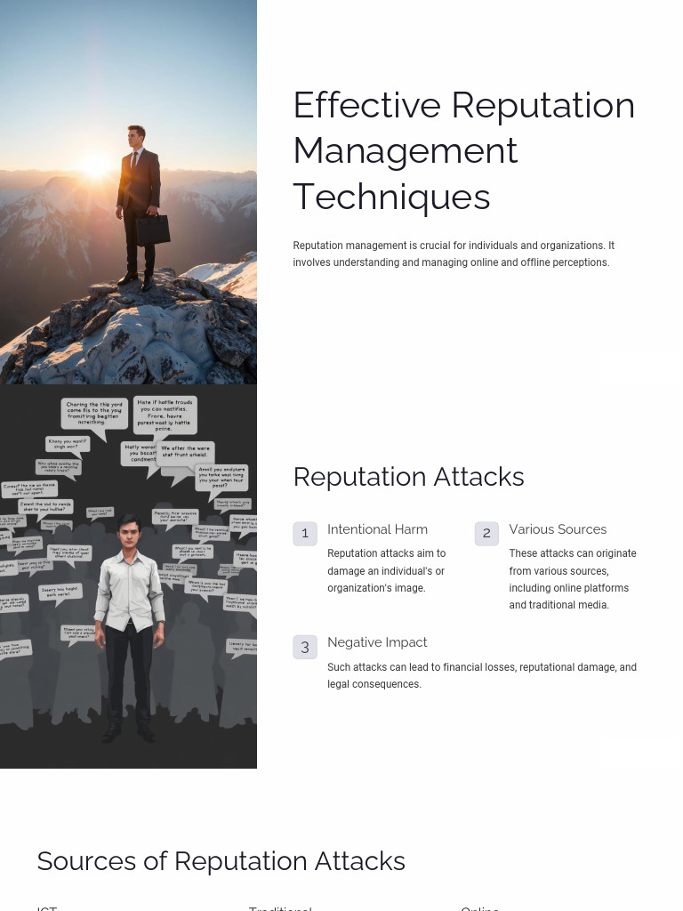 Effective-Reputation-Management-Techniques (SESSION 2) | PDF | Popular ...