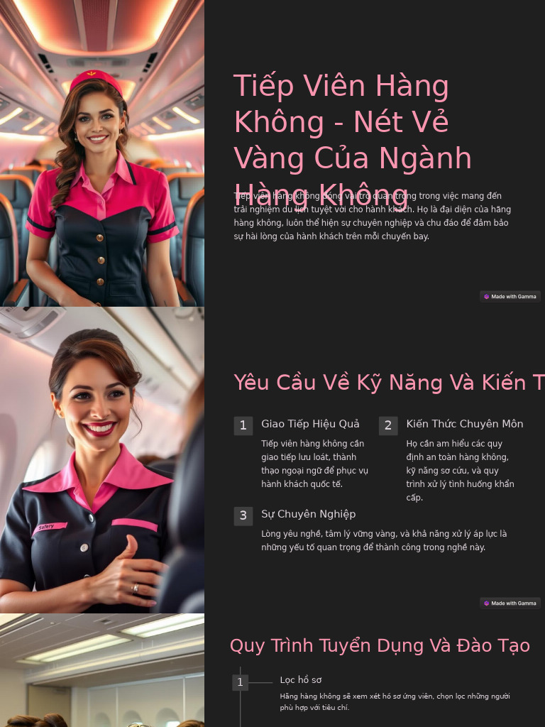 Tiep Vien Hang Khong Net Ve Vang Cua Nganh Hang Khong | PDF