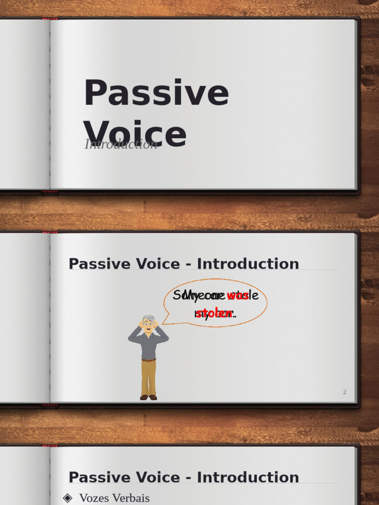 Passive Voice | PDF | Perfect (Grammar) | Syntax