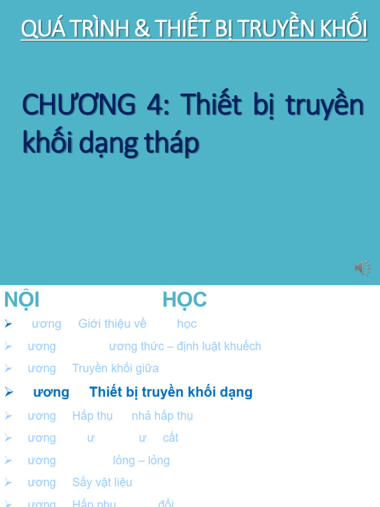 Thiet Bi Truyen Khoi Dang Thap - TK | PDF