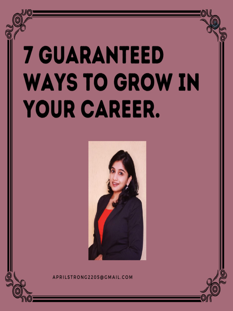 7 Career Growth Strategies | PDF