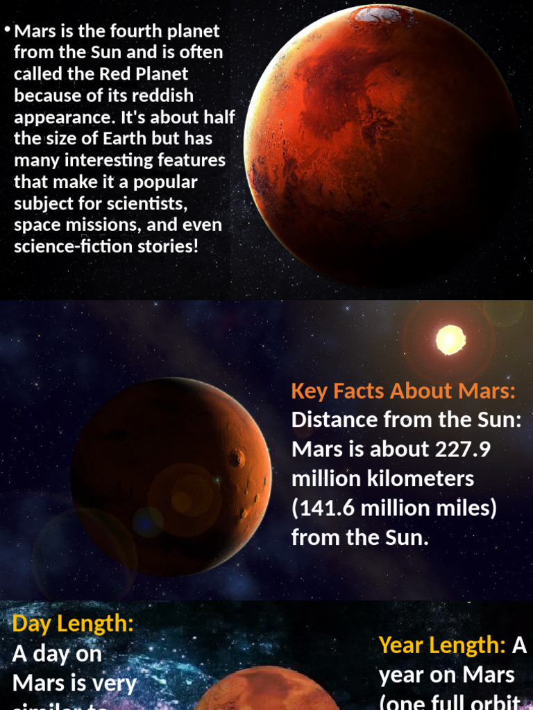 Key Facts About Mars: The Red Planet | PDF