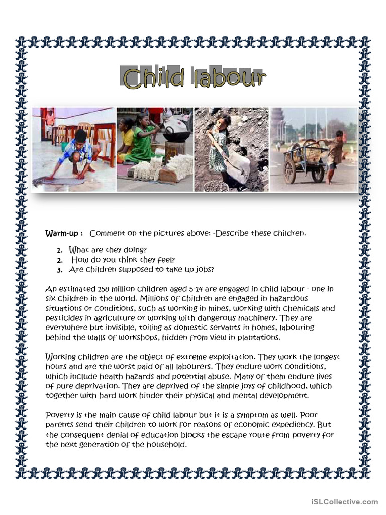 Child labour | PDF | Child Labour | Poverty