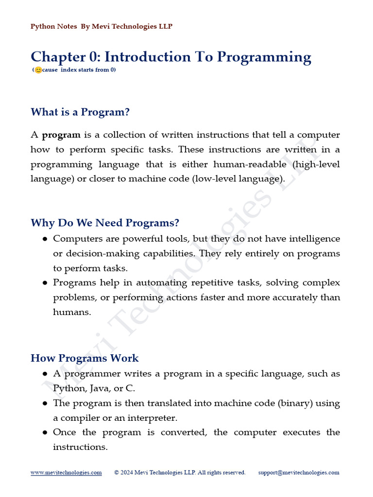 Complete Python Notes | PDF | Integrated Development Environment ... Complete Python Notes | PDF | Integrated Development Environment ...