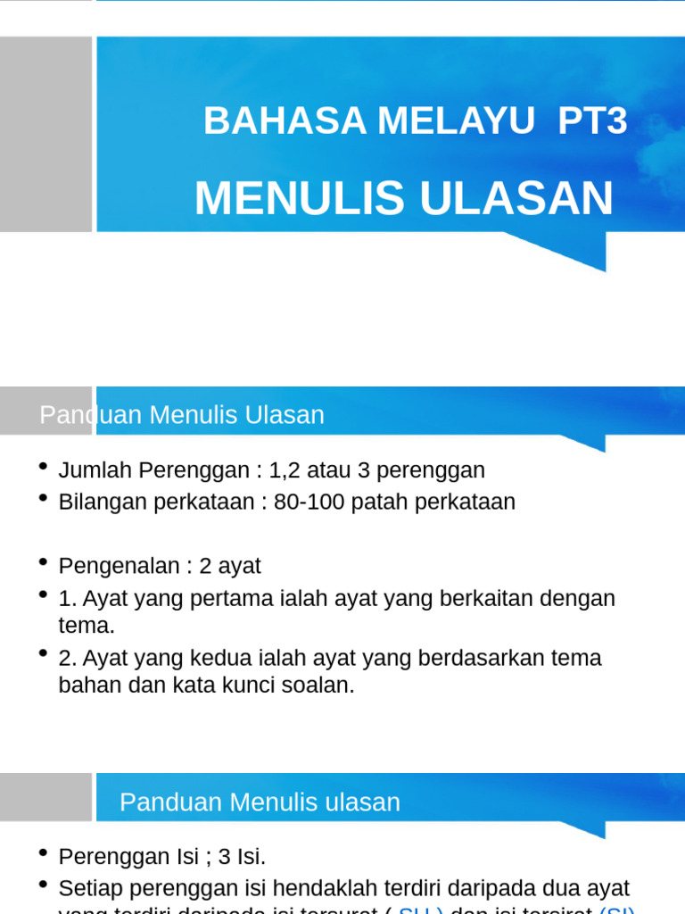 BM (Ulasan PT3) | PDF