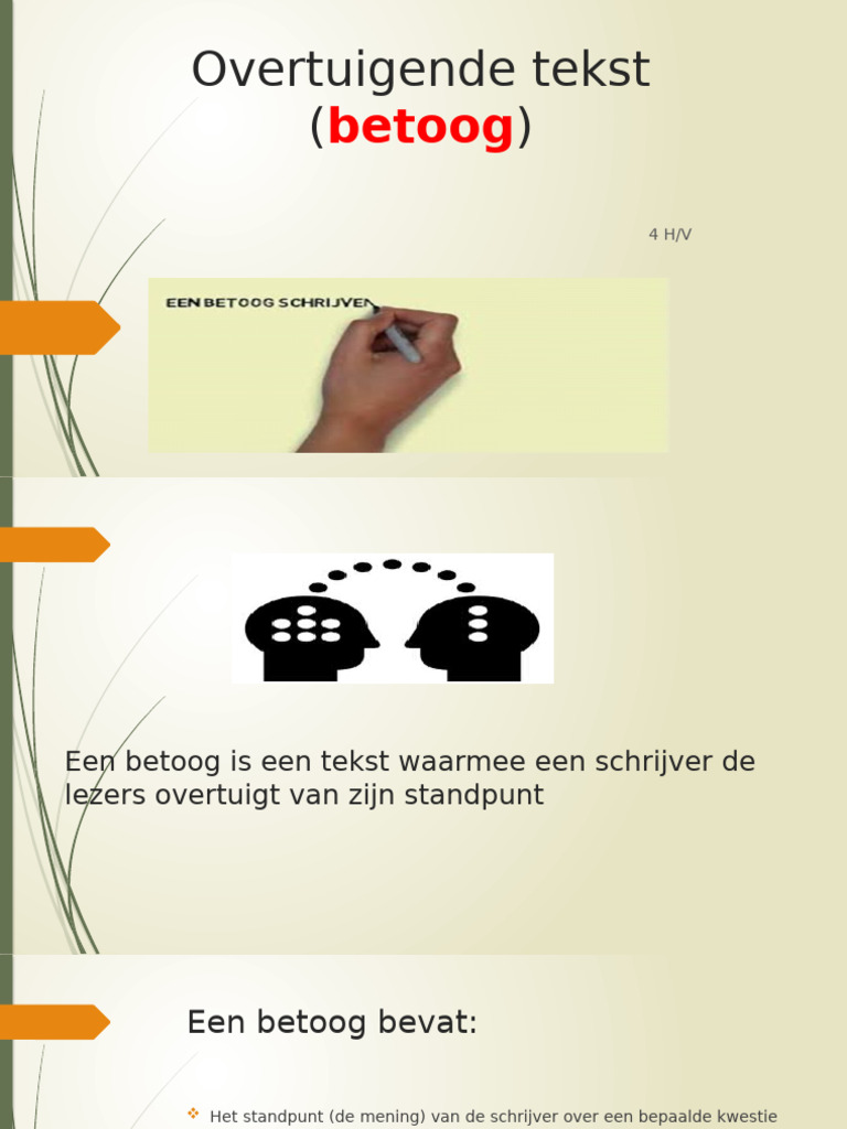 Betoog H-V4 | PDF