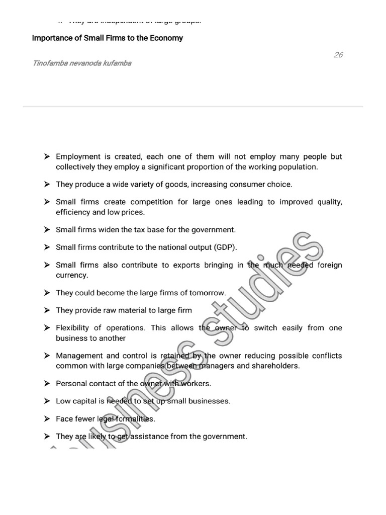 Industry - SMEs in Zimbabwe | PDF