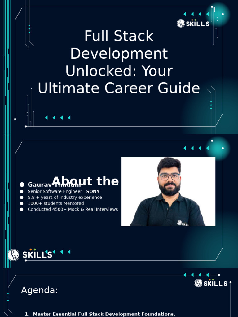 Full Stack Development Unlocked Your Ultimate Career Guide | PDF | Java Script | Web Development