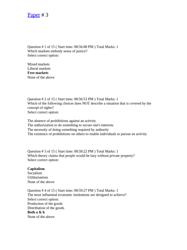 paper-3-mgt610 (1) | PDF | Utilitarianism | Justice