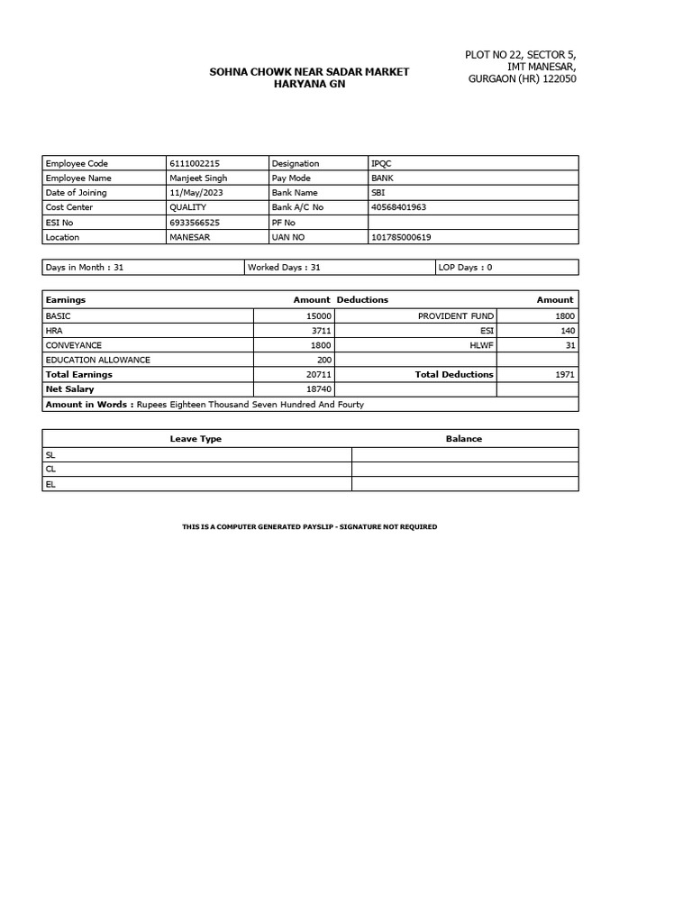 October 2024 Payslip - 241213 - 105446 | PDF
