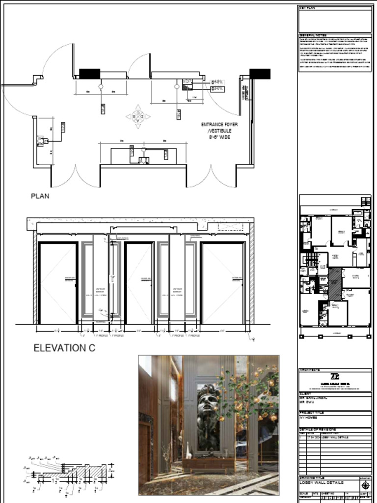 C_528_LOBBY WALL DETAILS C | PDF | Buildings And Structures | Local ...