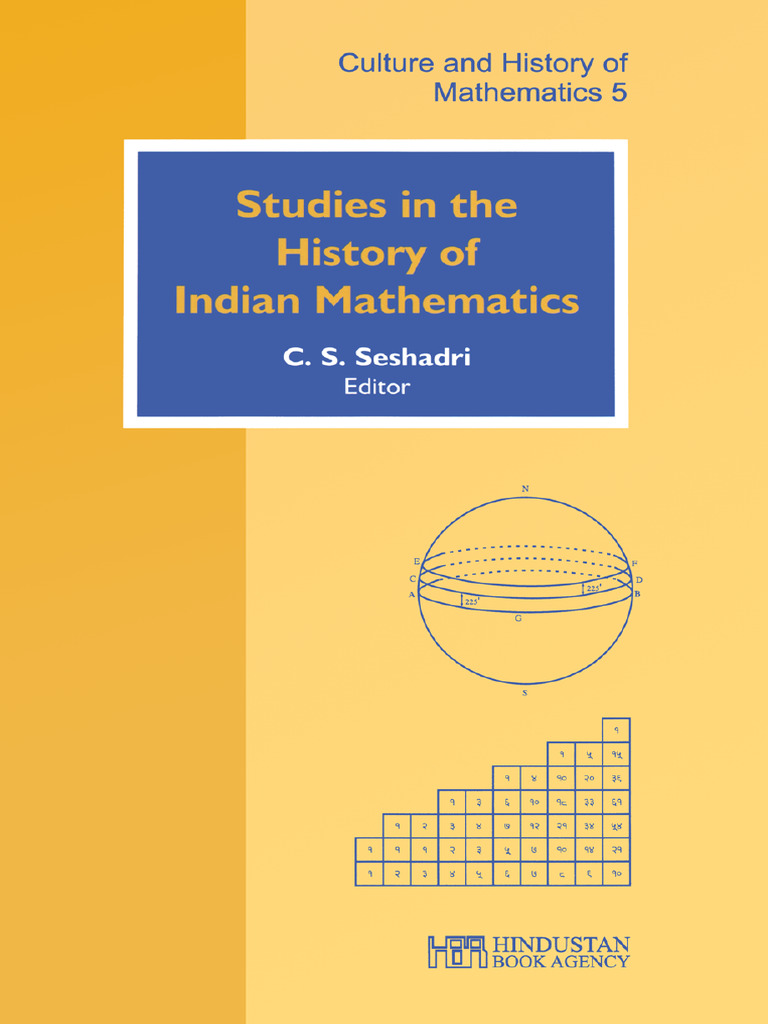 (Culture and History of Mathematics) C. S. Seshadri (Eds.) - Studies in ...