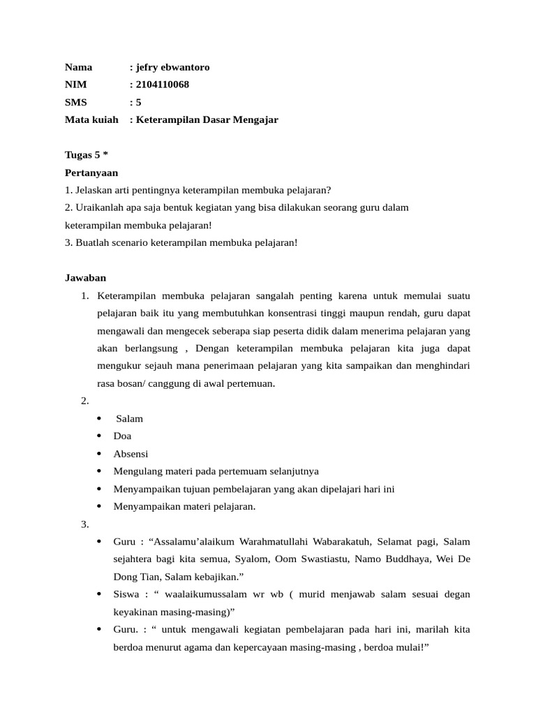 Tugas 5 KDM (Jefry) | PDF