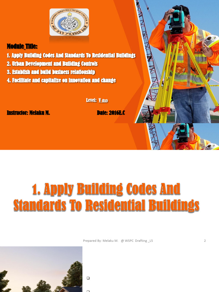 Building Codes and Standards and Common UC 4 in 1 | PDF | Accessibility ...