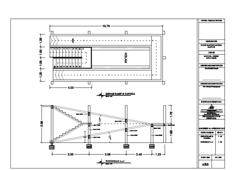 Gambar Ramp Dan Tangga | PDF