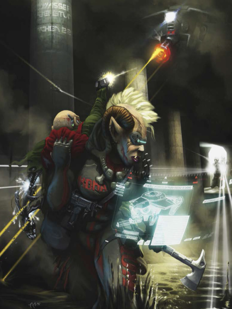 Shadowrun 5e Full Page Illustration | PDF