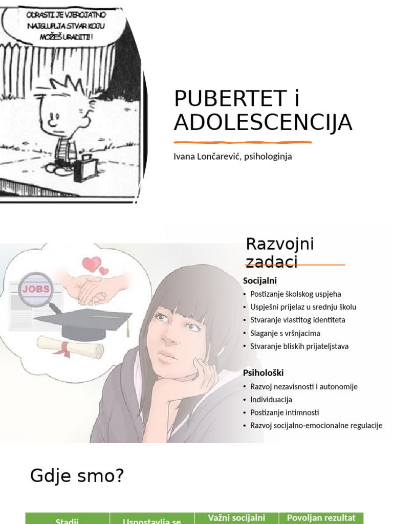 RS Pubertet 4.razred | PDF