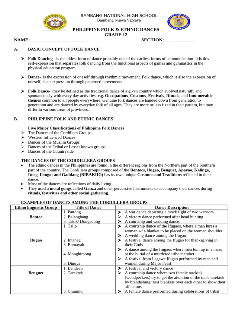 folk dance lesson 12 | PDF | Dances