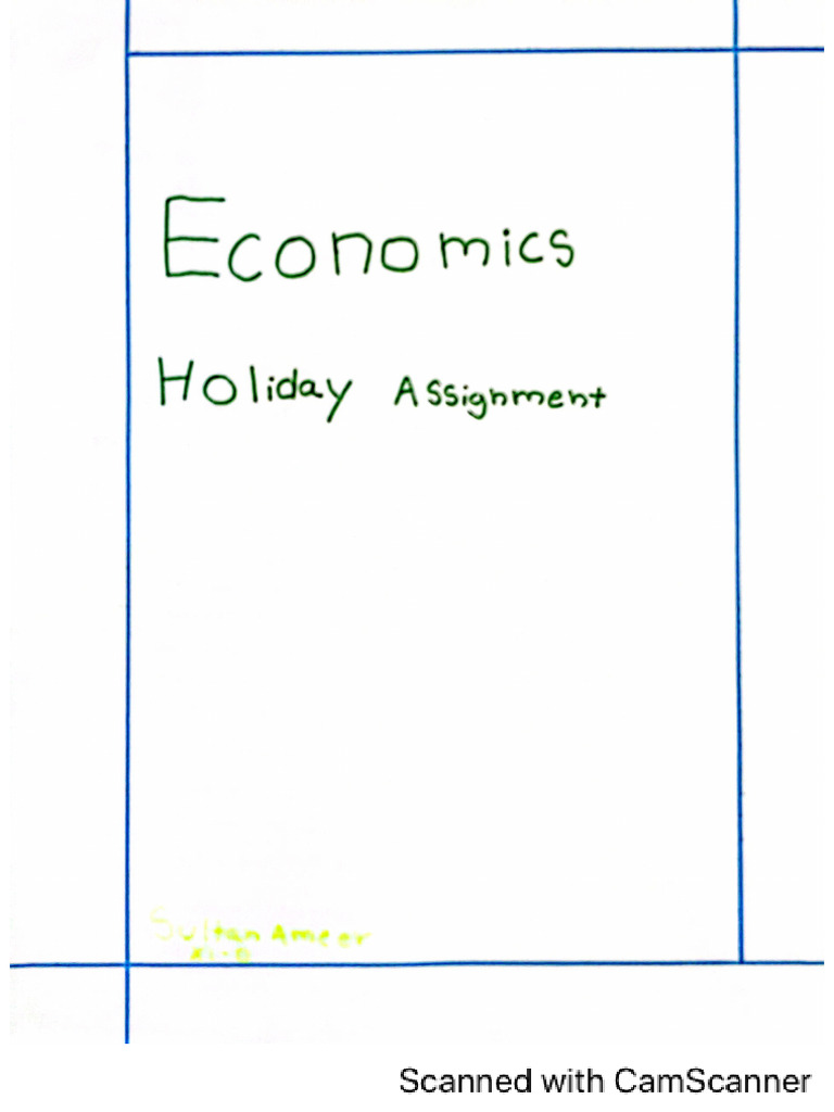 Economics (1) | PDF