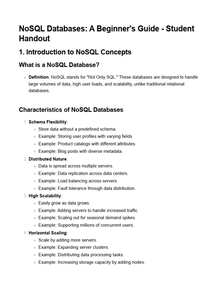 2383 1019 Doc Nosql Databases Pdf No Sql Databases
