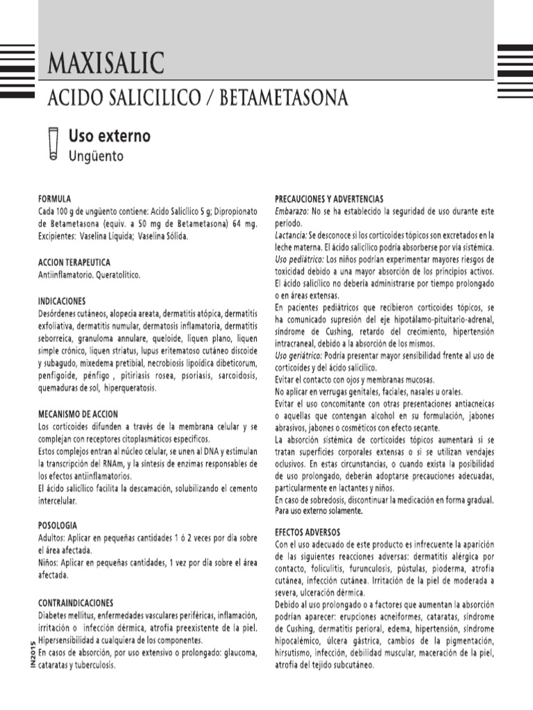 P INV Maxisalic | PDF