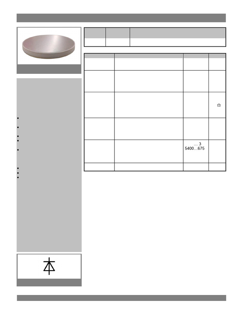 SEMIKRON DataSheet SKN 7500 06 02642340 | PDF | Diode | Electrical ...