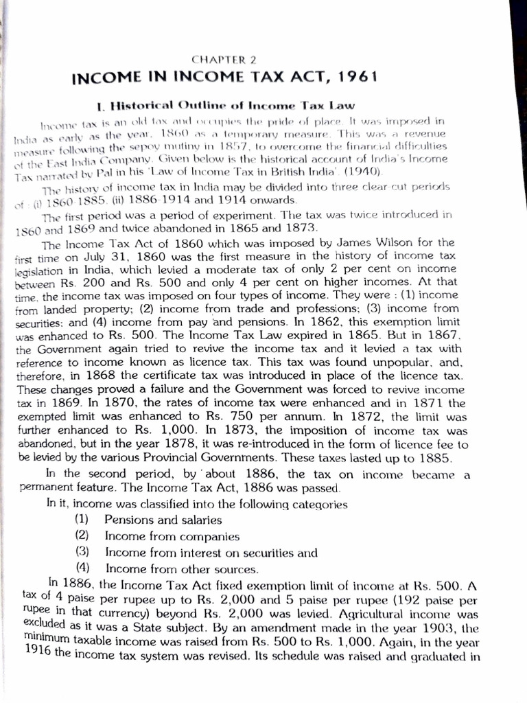 History of Income Tax | PDF | Taxes | Income Tax