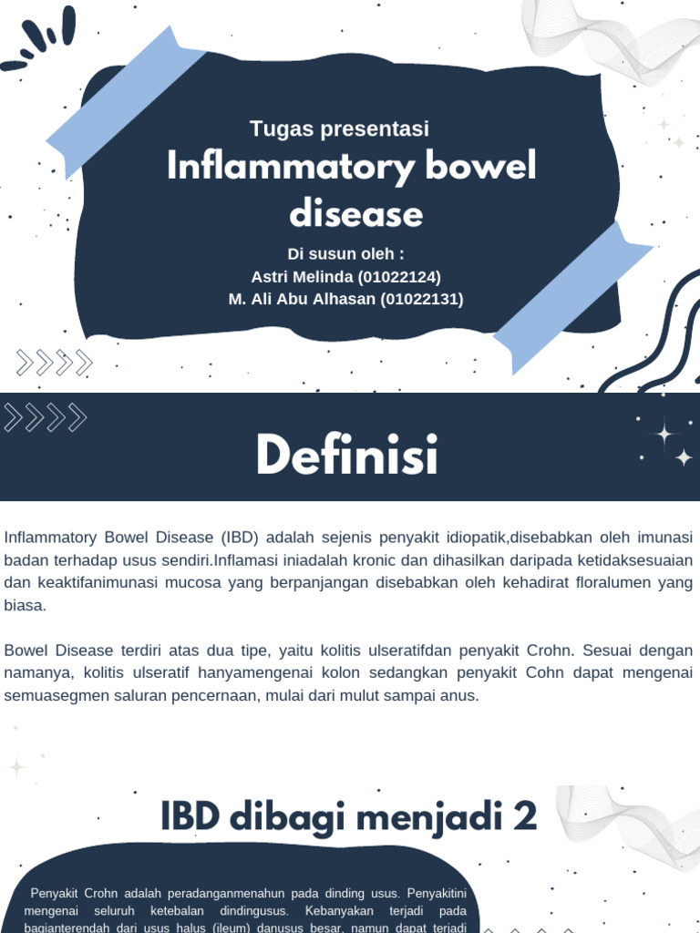 PPT Farmakoterapi IBD | PDF