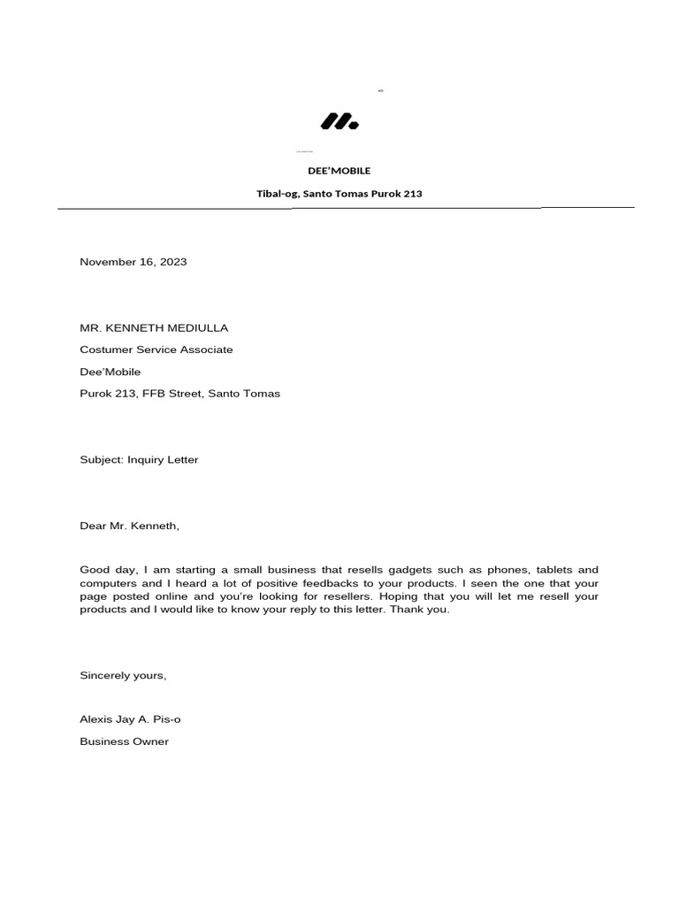 Letters For Keyboarding | PDF | Pricing | Information
