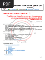 UCT 2026 Undergraduate Application Guide | PDF | Legal Guardian | Passport