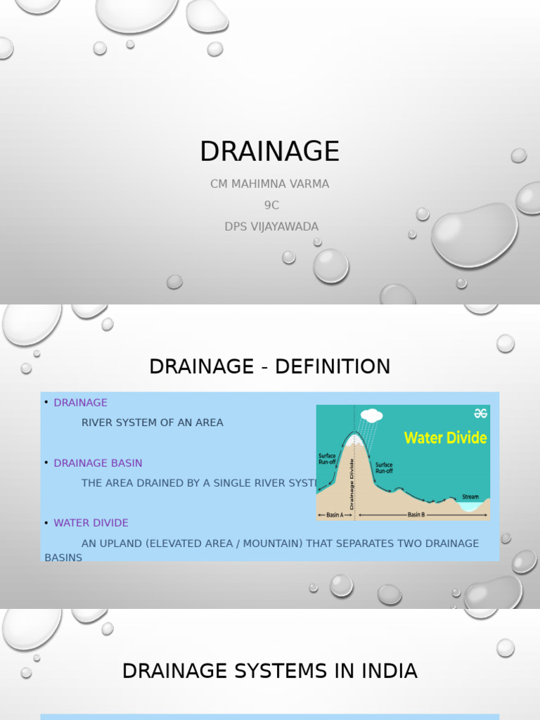 Drainage | PDF | River | Indus River
