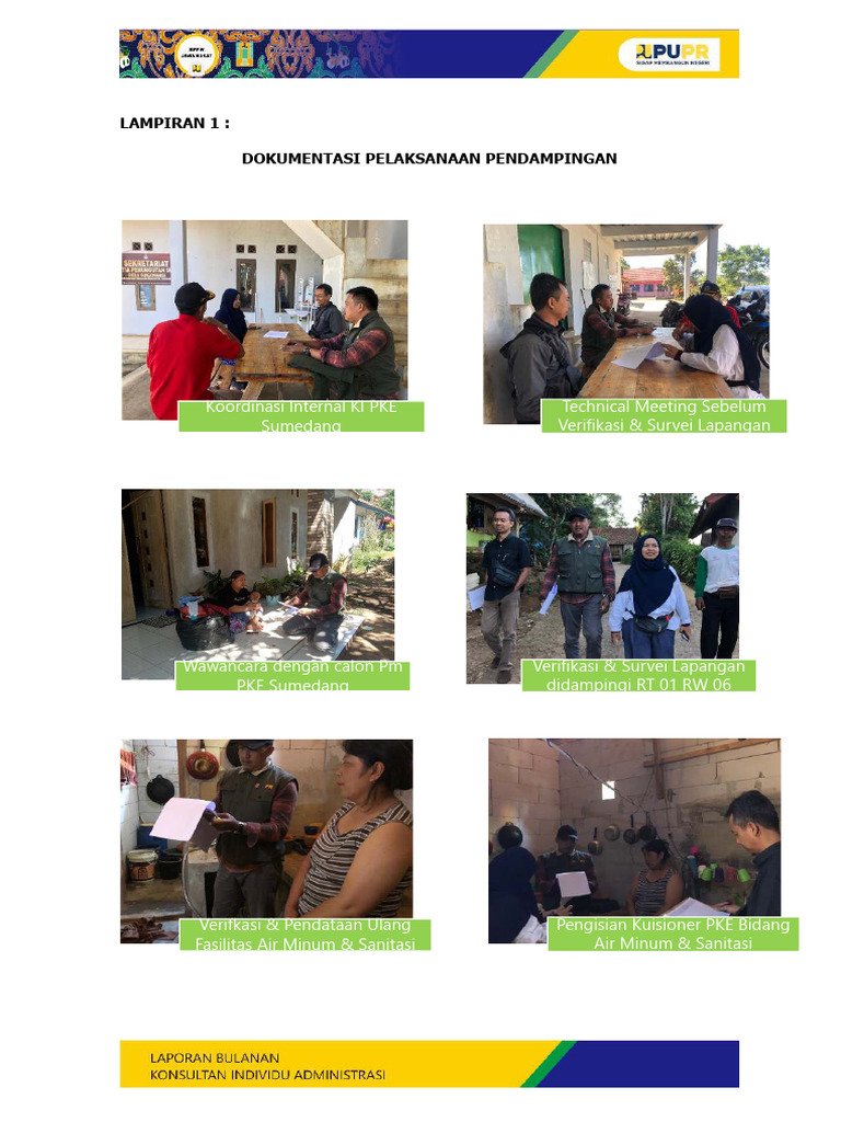 Contoh Lampiran 1 | PDF