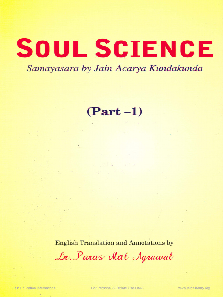 Soul Science Part 01 006928 hr6 | PDF | Theism | Simple Living