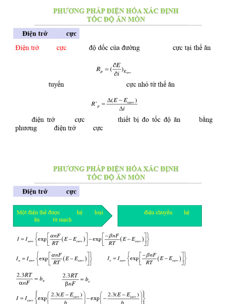 C6. Điện hóa (tt) -SV | PDF