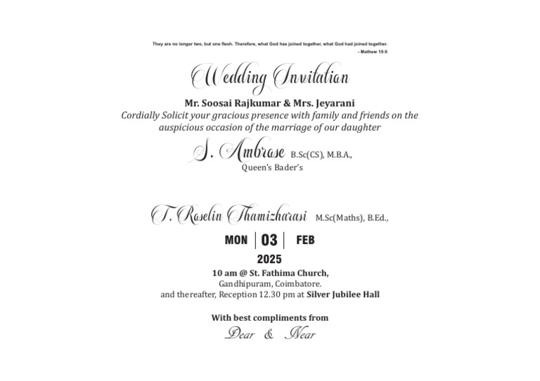 Ambrose - Roselin - English | PDF