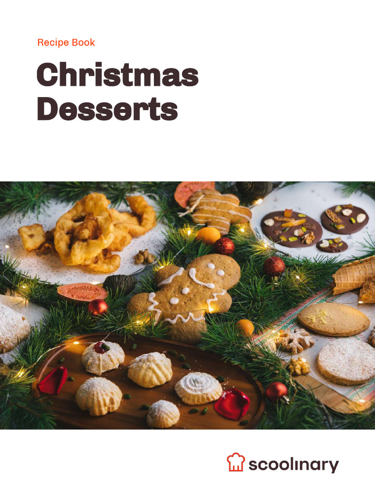 En Christmas Desserts Recipe Book | PDF | Foods