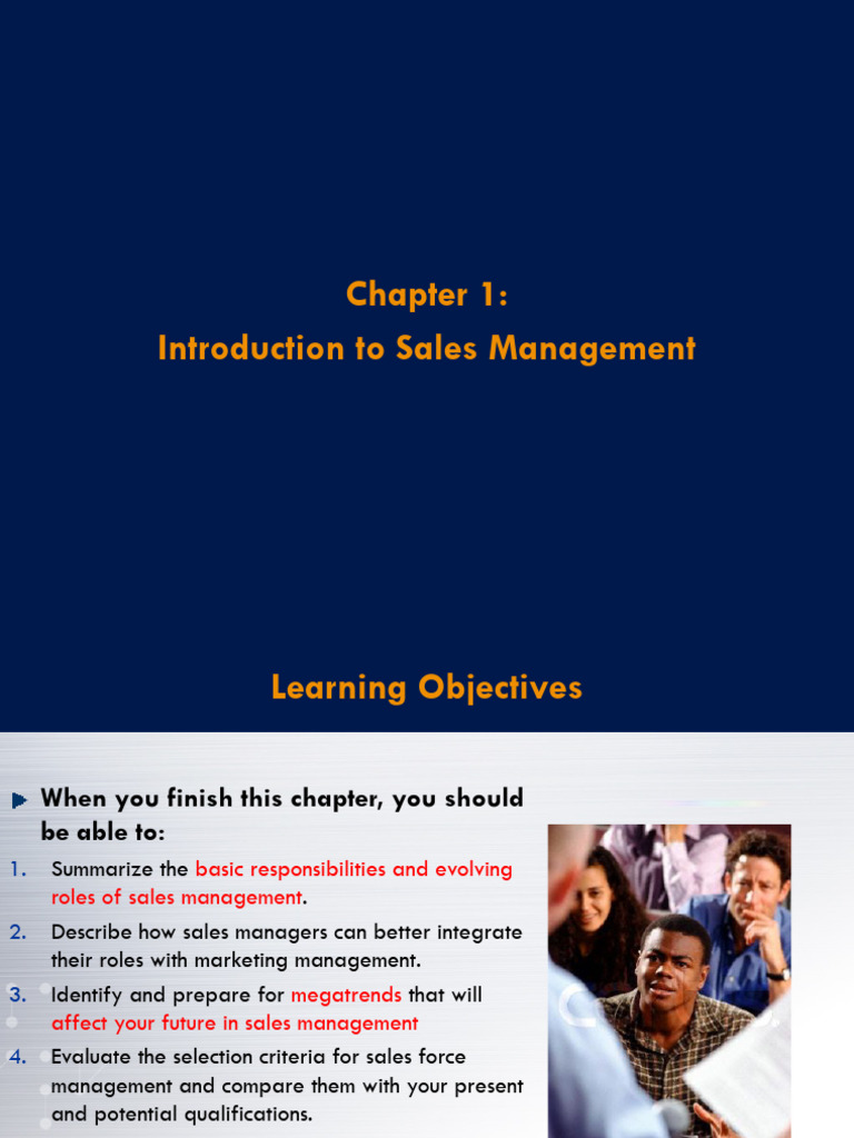 Sales Management Roles and Trends | PDF | Sales | Marketing