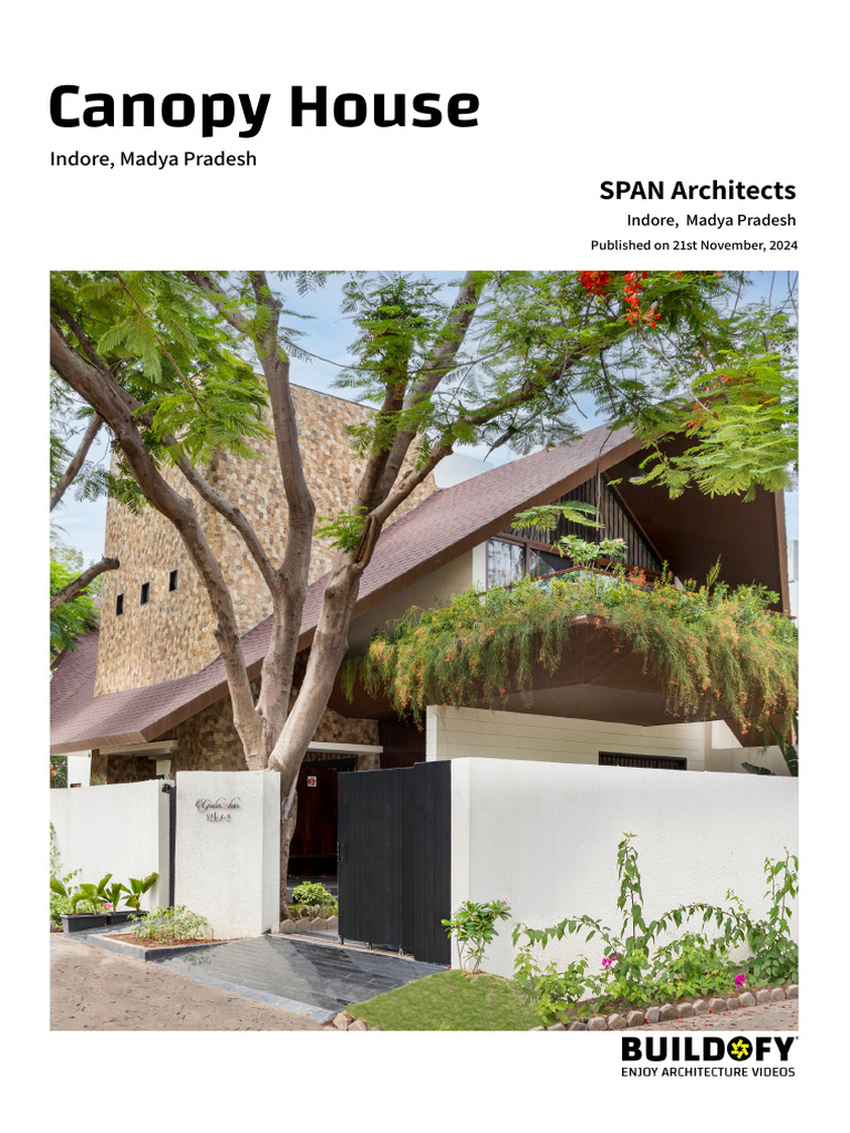 The Canopy House | PDF | Stairs | Wall