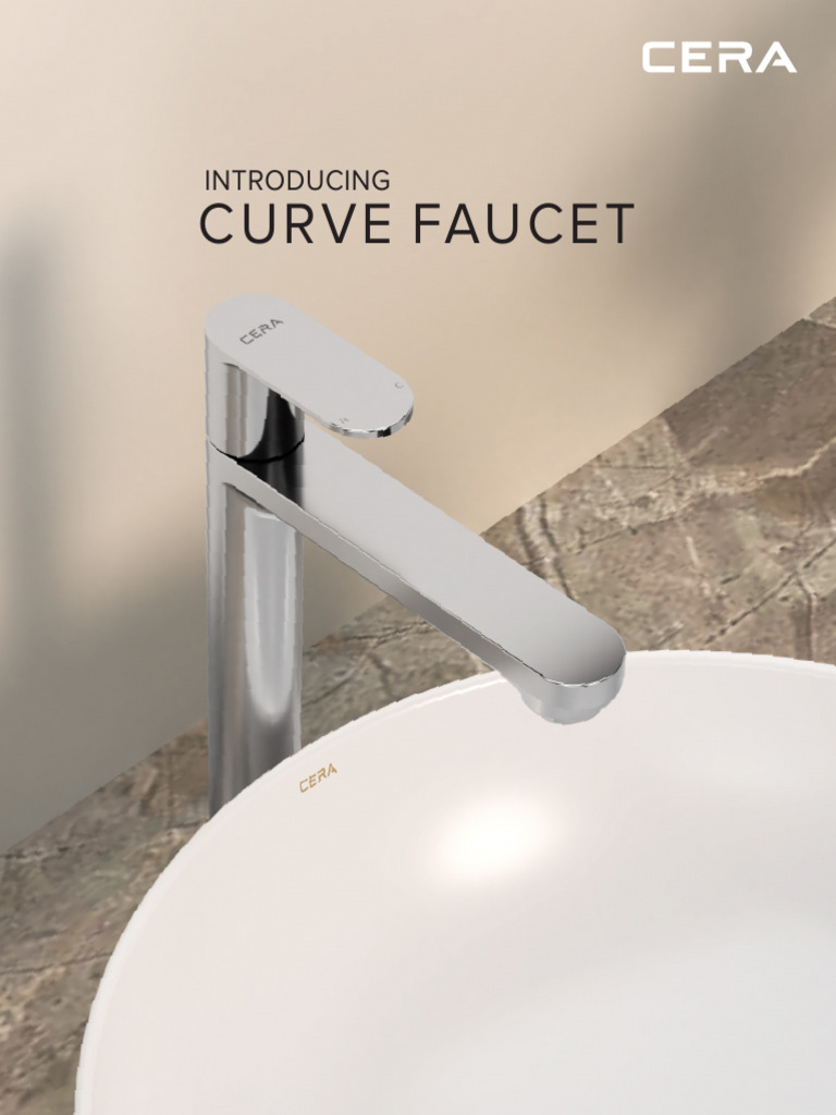 Curve Faucet Product Overview | PDF | Tap (Valve) | Plumbing