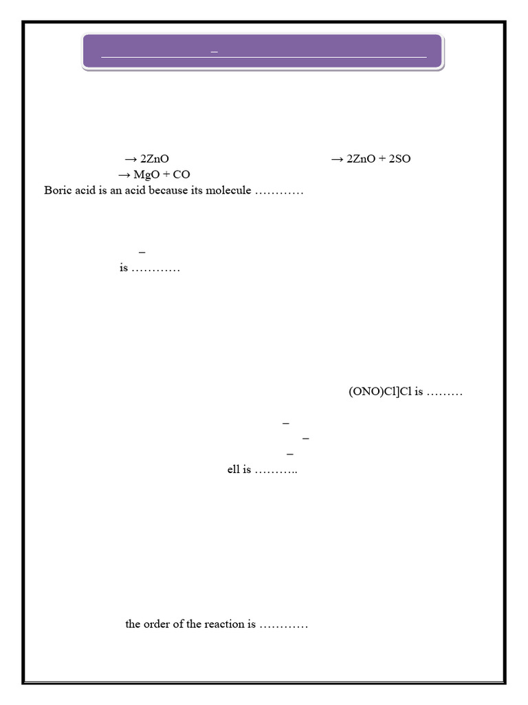Centum Special Question Paper 2023 English Medium PDF Download | PDF | Chloride | Chlorine