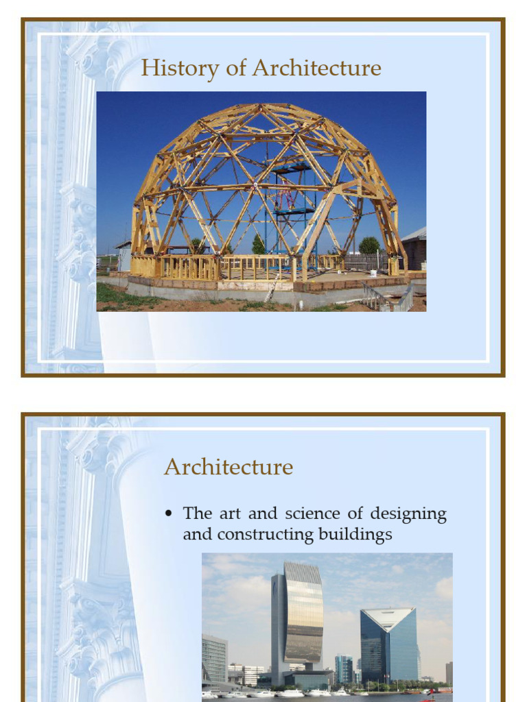 Lecture 14 History of Architecture | PDF | Gothic Architecture | Vault ...