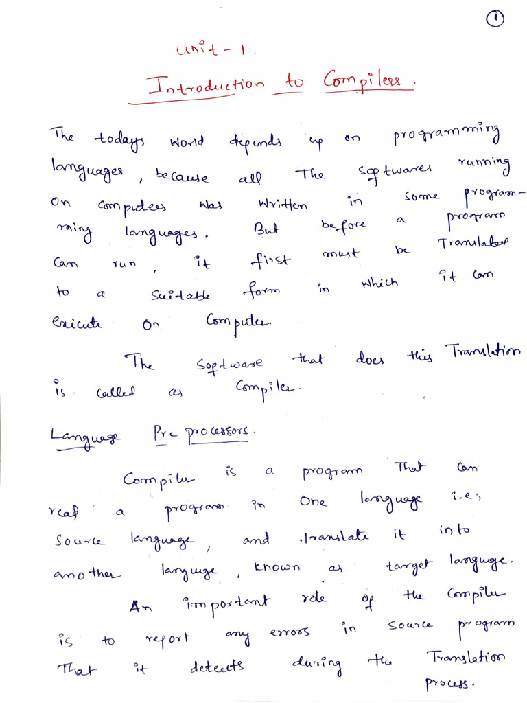 CD Unit 1 Notes | PDF