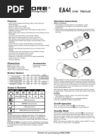 Techlite Lumen Master 200 Lumens Flashlight | PDF | Flashlight | Radio