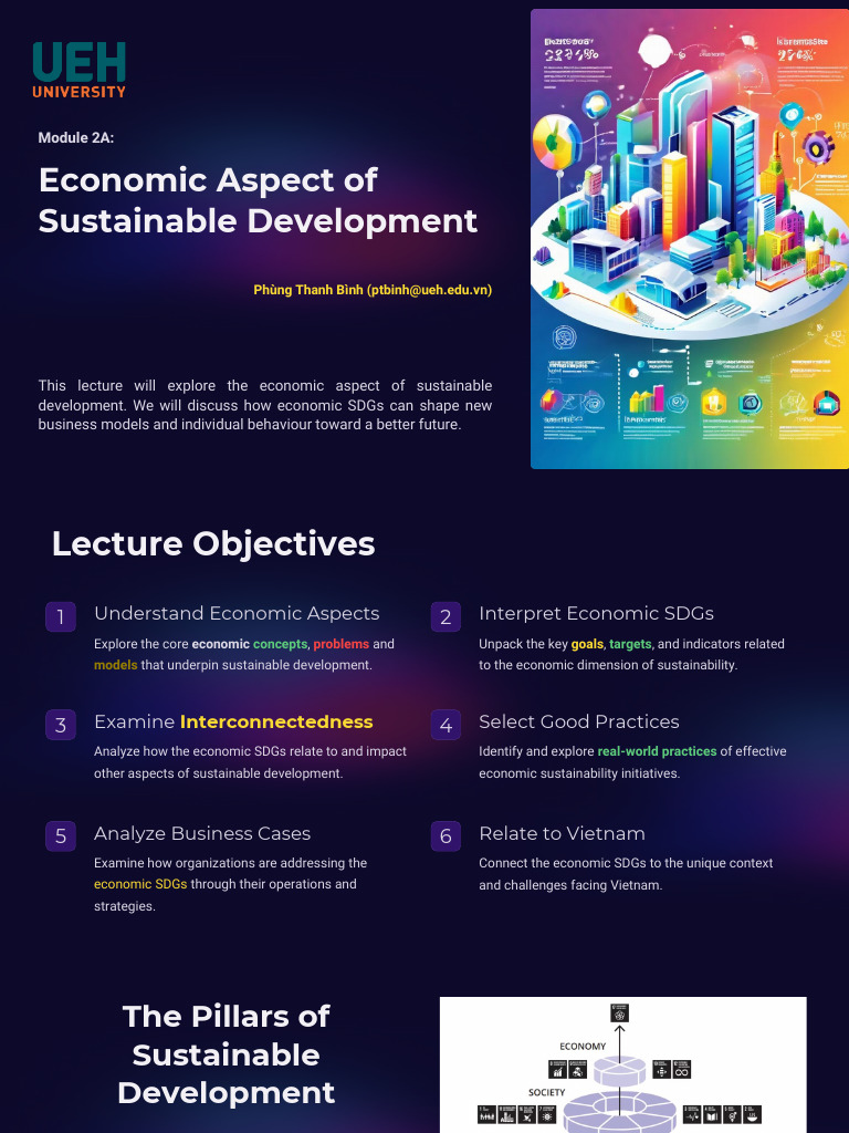 Economic Aspects of Sustainable Development | PDF | Gross Domestic ...