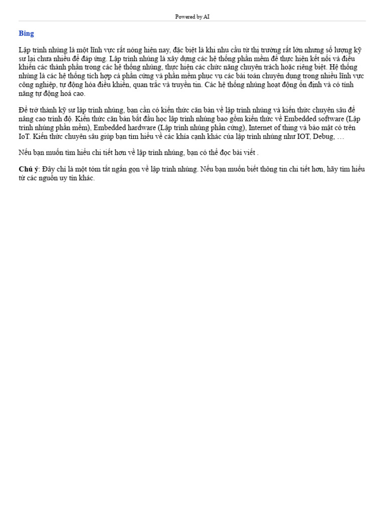 Khai Niem Lap Trinh Nhung | PDF