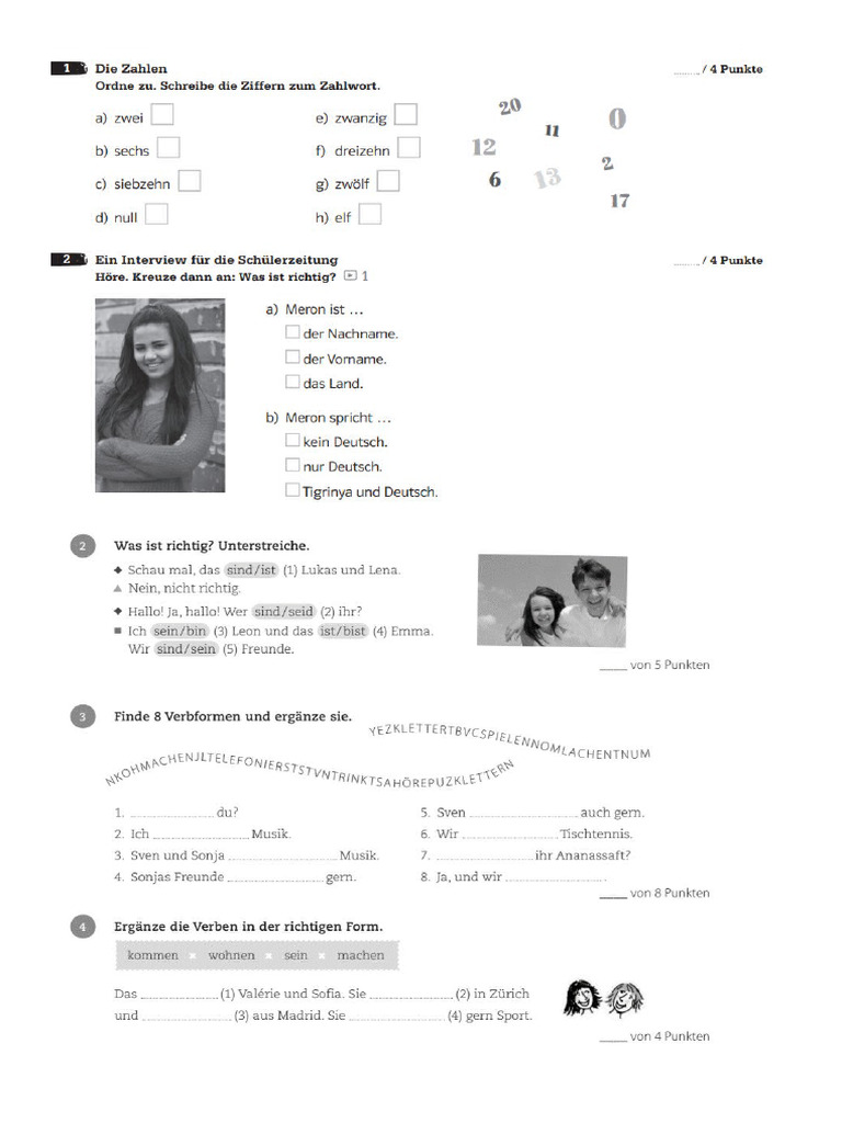 A1 Test | PDF