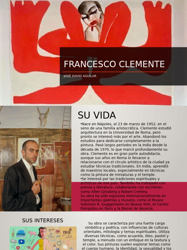 Francesco Clemente | PDF