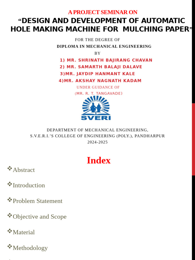 Group 16 CPP Presentation | PDF | Agriculture | Automation
