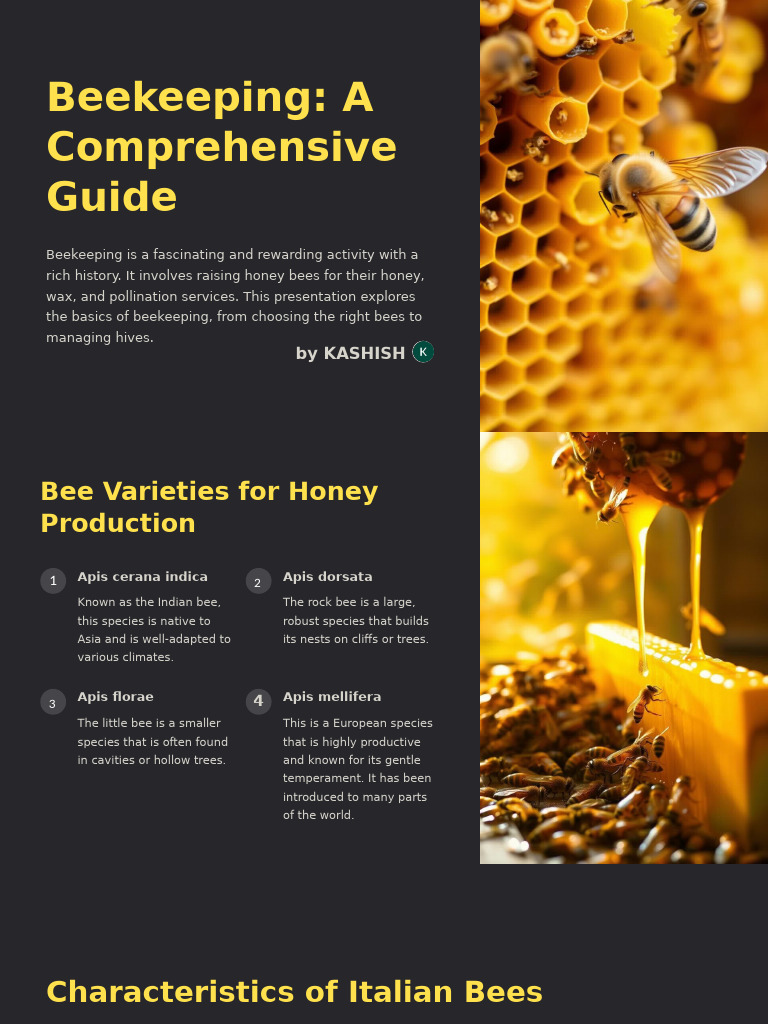 Beekeeping A Comprehensive Guide | PDF