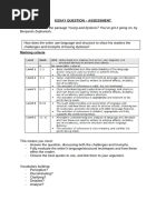 GCSE English Language Structure Guide | PDF | Paragraph | Non Fiction